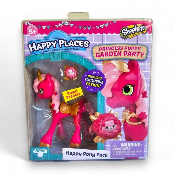 moose toys | Toys | Moose Toys Shopkins Happy Places Puppy Garden Party Happy Pony Royal Prancer ...